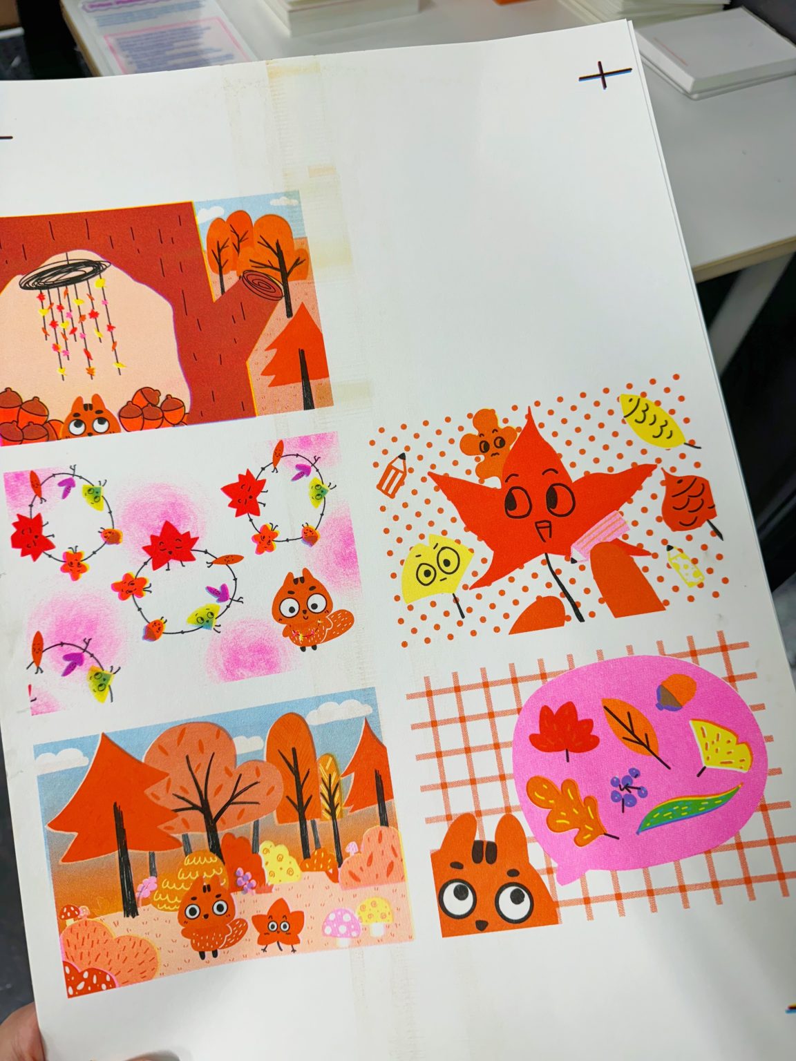 Riso printing – Lanqi Zhu2.0